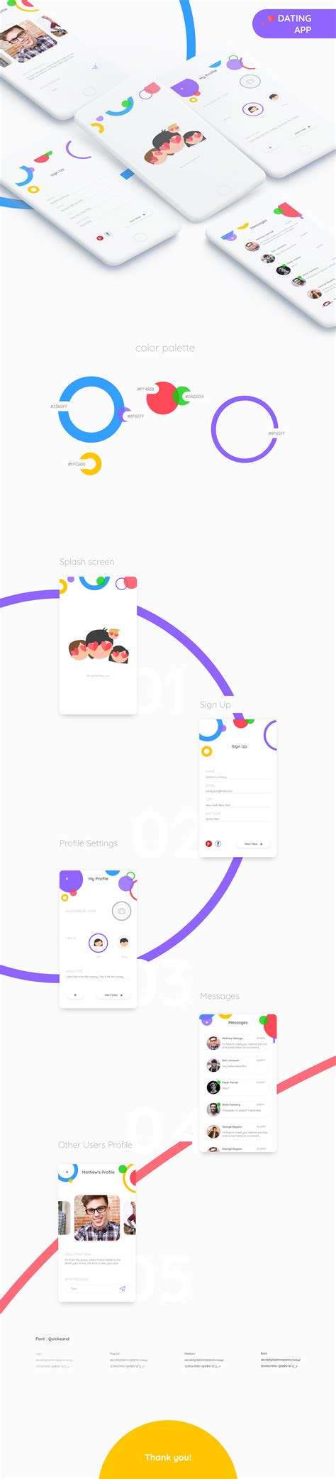 Dating App Ui Ux Design On Behance