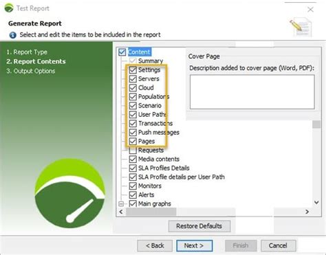Create Populations Scenarios Test Execution And Reports In Neoload