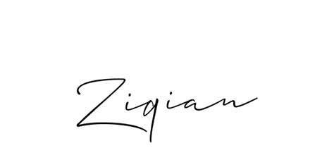 99 Ziqian Name Signature Style Ideas Cool Esign