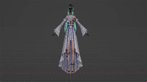 3d Model Cronus Female Vr Ar Low Poly Cgtrader