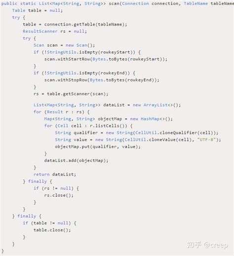 Java 操作 Hbase 教程 知乎 Java 操作 Hbase 教程 知乎