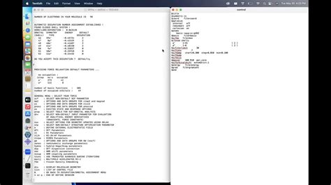 Two Photon Absorption In Turbomole Ri Cc2 Youtube