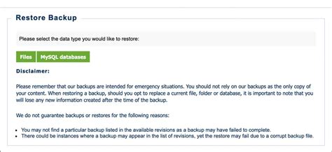 How To Restore A Backup Of Your Site Via KonsoleH Xneelo Help Centre