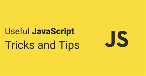 5 Javascript Neat Tricks That You Probably Did Not Know By Dumaraliya Ajay Sep 2023 Medium