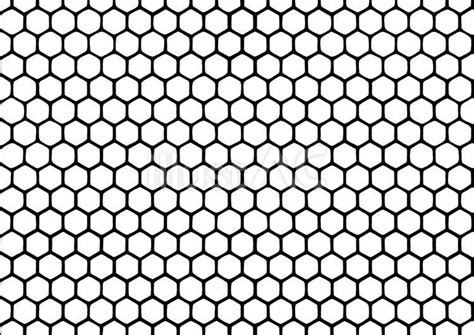 Free Vectors Hand Drawn Honeycomb Pattern Monochrome Line Drawing