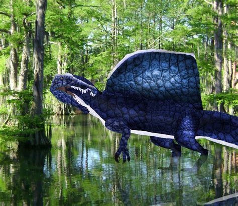 Spinosaurus Roar Swamp By Thebarbarathealligat On Deviantart