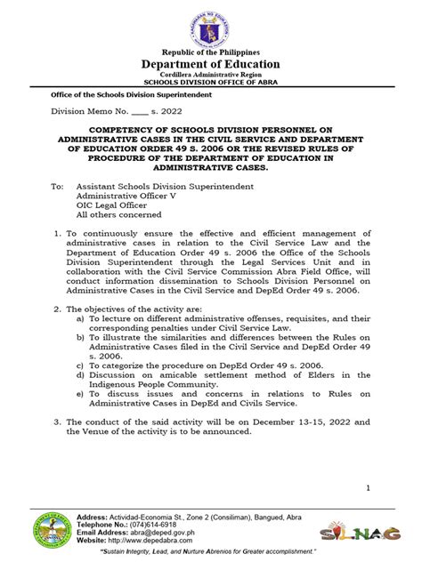 Administrative Cases Pdf Justice Crime And Violence