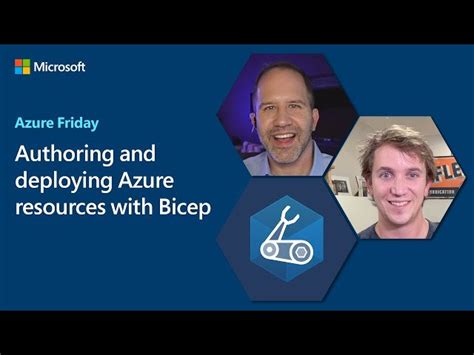 free video authoring and deploying azure resources with bicep azure friday from microsoft