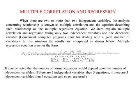 Regression Analysis Bio Statistics Pptx Pptx