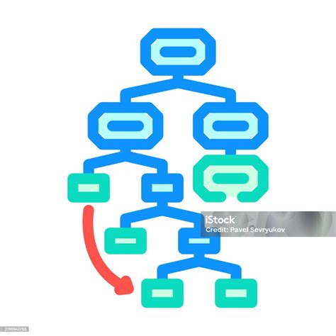 구문 트리 자연어 처리 Nlp 색상 아이콘 벡터 일러스트 레이 션 나무에 대한 스톡 벡터 아트 및 기타 이미지 나무 단일 객체 라벨 Istock