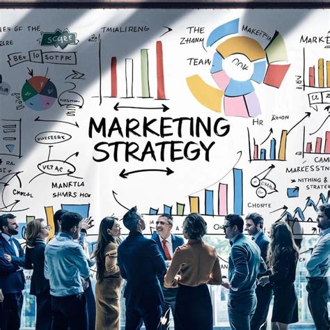 Strategy Framework Of Marketing Campaign Concept Premium Ai Generated Image