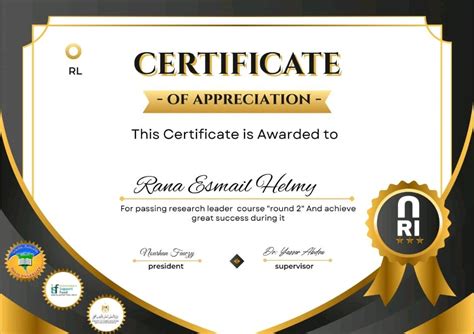 Rana Esmail On Linkedin Scientificresearch Volunteering Certification