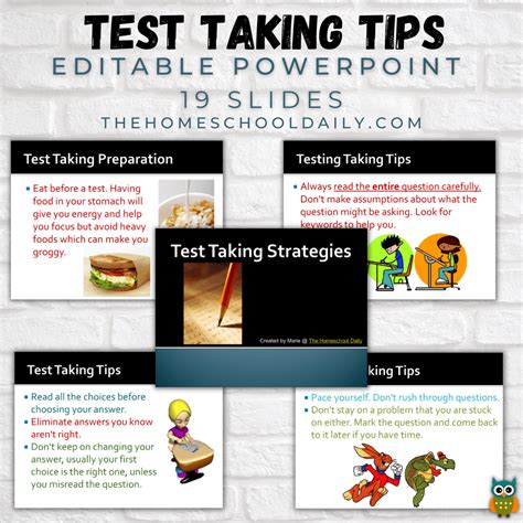 Test Taking Strategies Powerpoint The Homeschool Daily