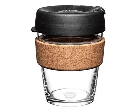 Купить Кружка KeepCup Brew Cork M 340 мл Black, KeepCup (арт. BCBLA12 ...