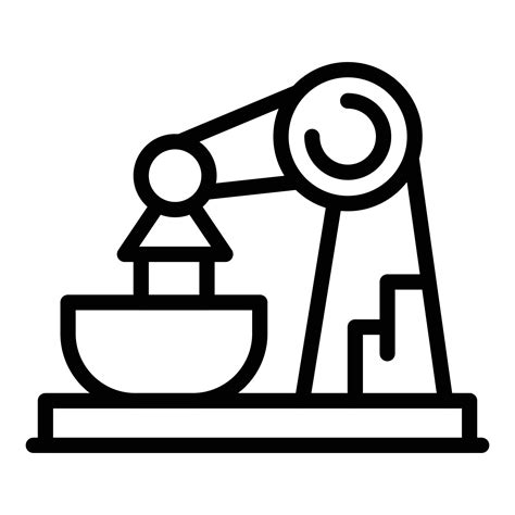 Nano Robot Icon Outline Style 15661970 Vector Art At Vecteezy