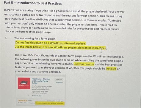 Solved Part E Introduction To Best Practices In Part E We Chegg Com