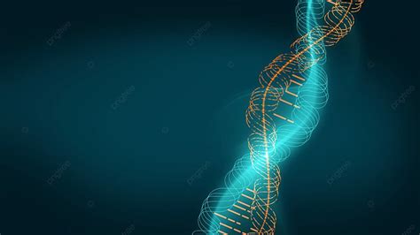 Dna Molecule Helix Structure Abstract Background Green Abstract Light Effect Dna Helical