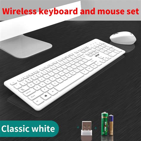 Ready Stock Acer Wireless Keyboard And Mouse Suite Notebook Desktop Computer Home And Office
