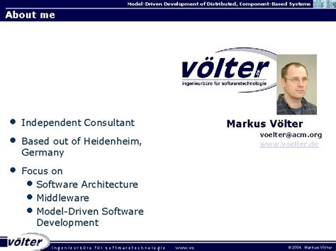 Modeldriven Development Of Distributed Componentbased Systems