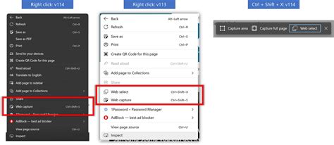 Web Select Removed From Right Click Context Menu Option In Edge V114 Rmicrosoftedge