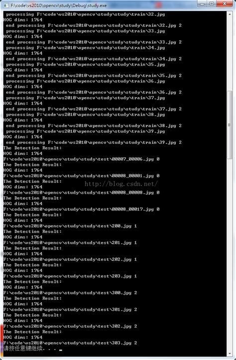 Opencv中应用hog特征训练svm多分类器的一般框架hogsvmtrainthink0713的博客 Csdn博客