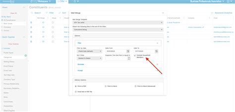 Household Mail Merge Letters Associationsphere
