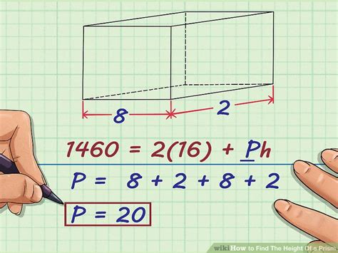 4 Ways To Find The Height Of A Prism WikiHow 4 Ways To Find The Height Of A Prism WikiHow