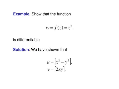 PPT Complex Variables PowerPoint Presentation Free Download ID 5579143