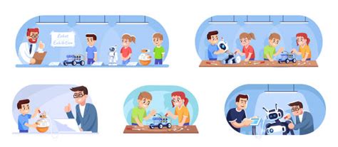 670 Girl Robotics Stock Illustrations Royalty Free Vector Graphics