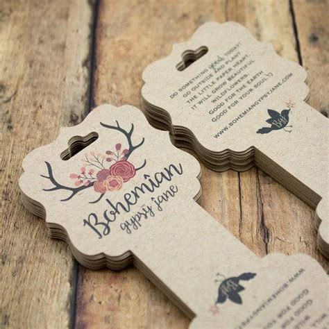 แบบนี้ก็ได้เหรอ ป้ายแท็กกระดาษคราฟท์ไดคัท สวยๆ 🔖 ป้ายแท็ก ป้ายห้อยสินค้า 🏷 ออกแบบฟรี 🎉