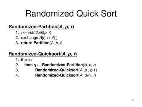 ppt introduction to randomized algorithms md aashikur rahman azim