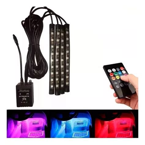 Sensor De Som Automotivo Com Leds Rítmicos Strobo Parcelamento Sem Juros