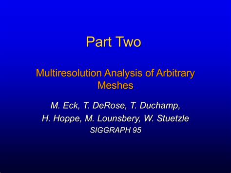 3d Surface Parameterization