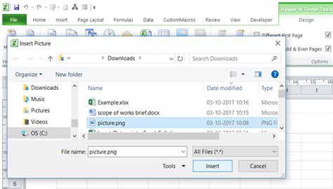 ExcelMadeEasy Insert Watermark In The Worksheet In Excel