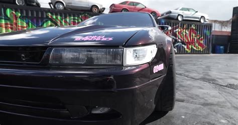 Japanese Pro Drifter Tamed The Hoonigan Burnyard With Her Jdm S13