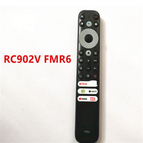 For Tcl Voice Command Tv Remote Control Rc902v Fmr6 Suitable For Tcl Tv Voice Remote Control