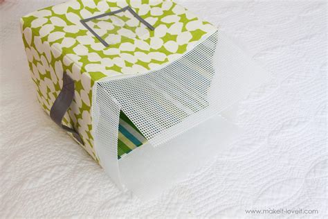 DIY Fabric Storage Boxes How To Make Per Your Request