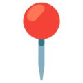 Round Pushpin Emoji