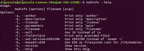 Modinfo Command In Linux With Examples GeeksforGeeks