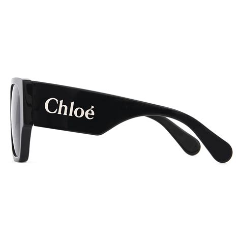 Chloé Naomy Sunglasses In Acetate Dark Havana Gradient Brown