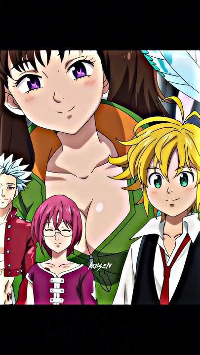 Друзья всегда придут на помощь 😇😎 Семь смертных грехов аниме анимеклип анимемомент Youtube