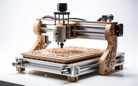 Premium Photo CNC Router Isolated On A Transparent Background