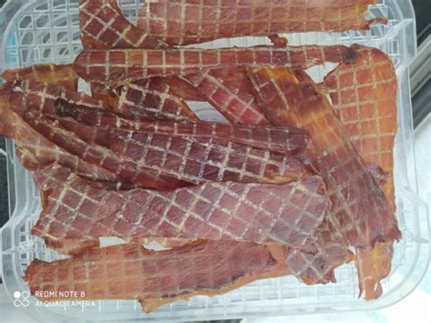 제일 싼 부위 돼지 뒷다리살로 돼지고기 육포 만들기