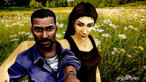 Lee And Lilly [twd Game] By Gdatyler On Deviantart