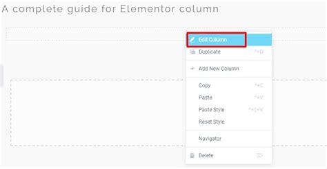 A Complete Guide For Elementor Column ThemeOO Professional Elementor Blog