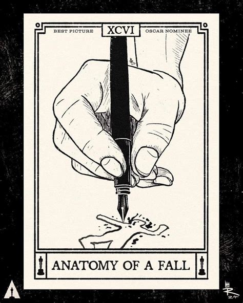 익스트림무비 타로카드 풍 2024 아카데미 작품상 후보작 포스터