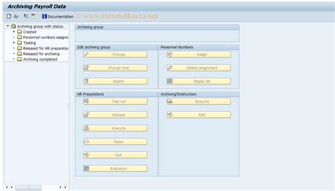 Pu22 Sap Tcode Hr Archiving