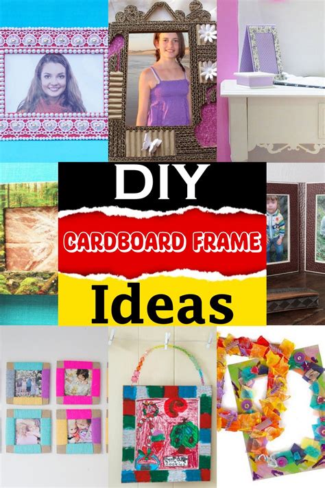 15 Diy Cardboard Frame Ideas Diyncrafty