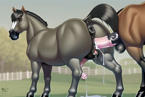 Rule 34 Ai Generated Equine Equine Penis Equine Pussy Feral Novalai