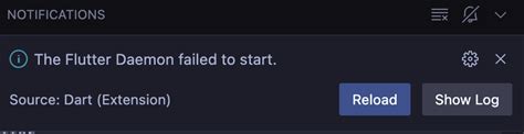 Visual Studio Code Flutter Daemon Failed To Start Stack Overflow Hot